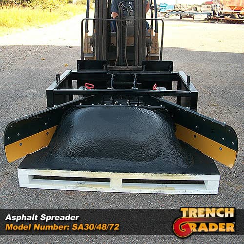 SA72 - Asphalt Spreader - Trench Grader