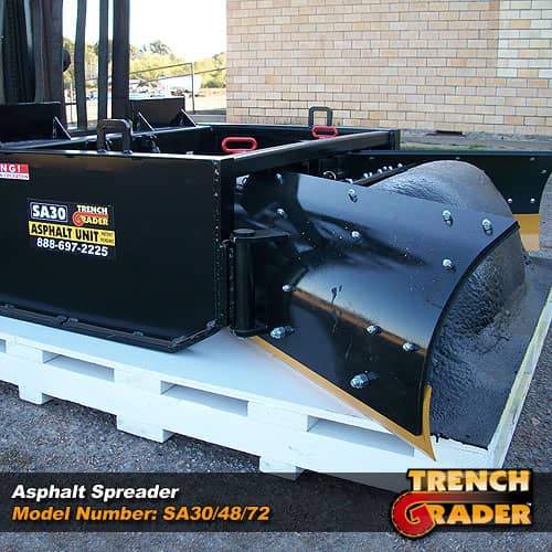 SA72 - Asphalt Spreader - Trench Grader